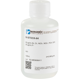 7 Anion IC Calibration/Quality Control Standard B